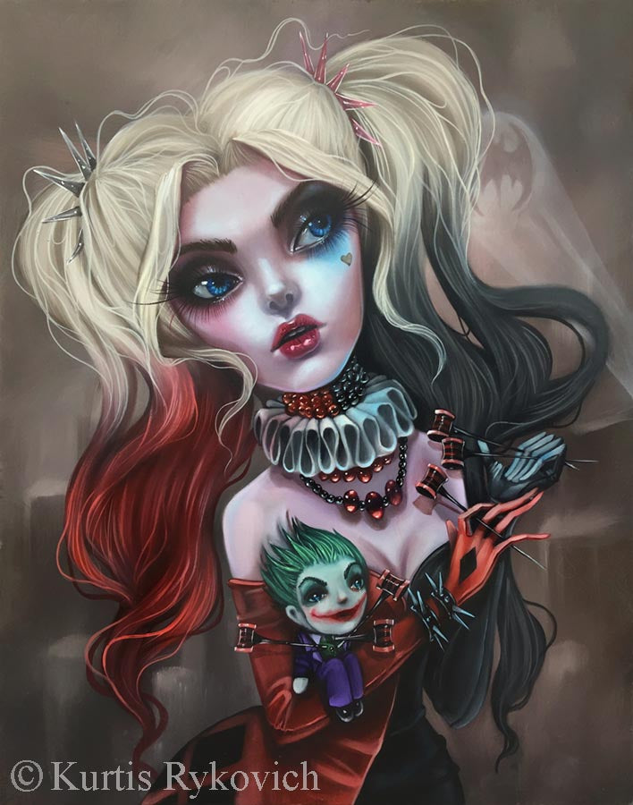 Jester Queen - Print Vault – The Art of Kurtis Rykovich